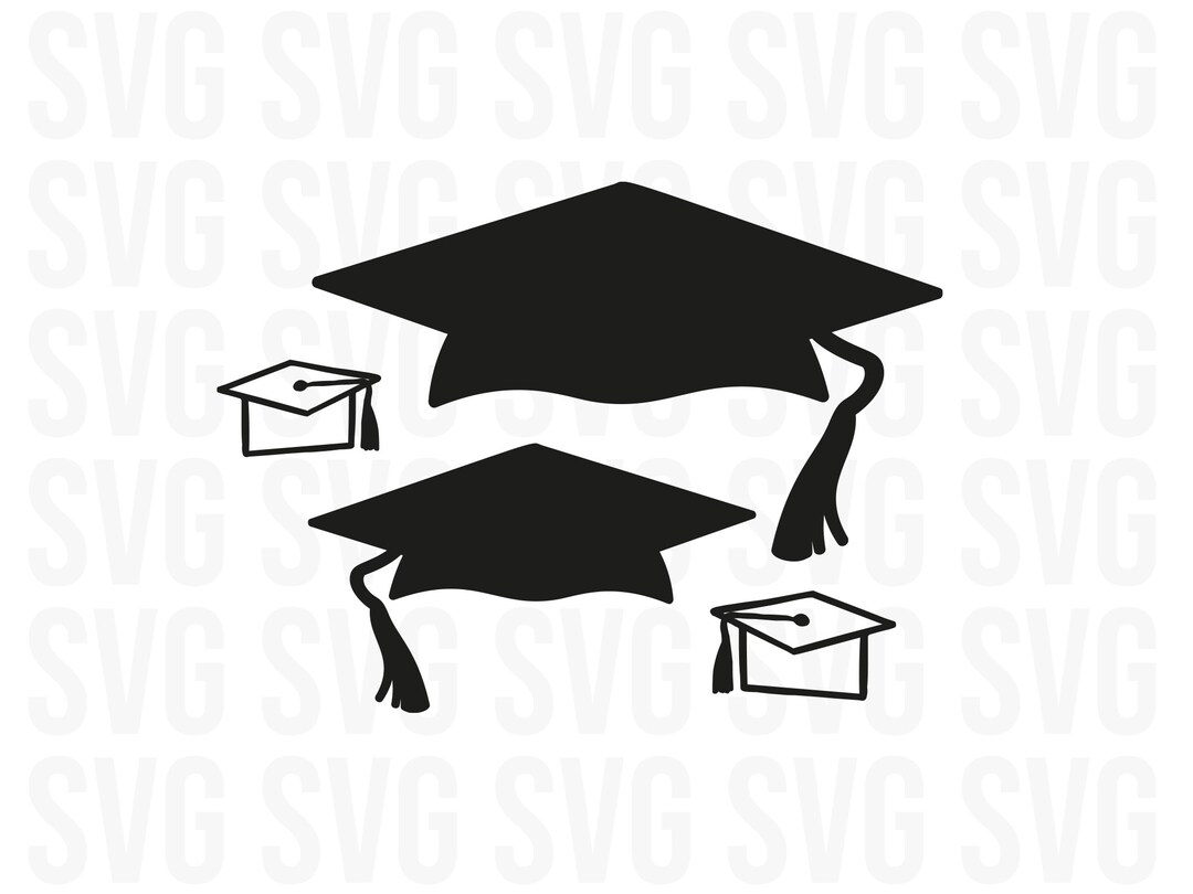 Graduation Hat Svg, Graduation Party Decor Svg, Graduation Gift, Grad ...