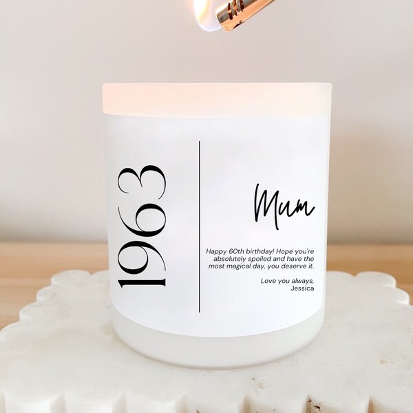 Custom Candle - Etsy