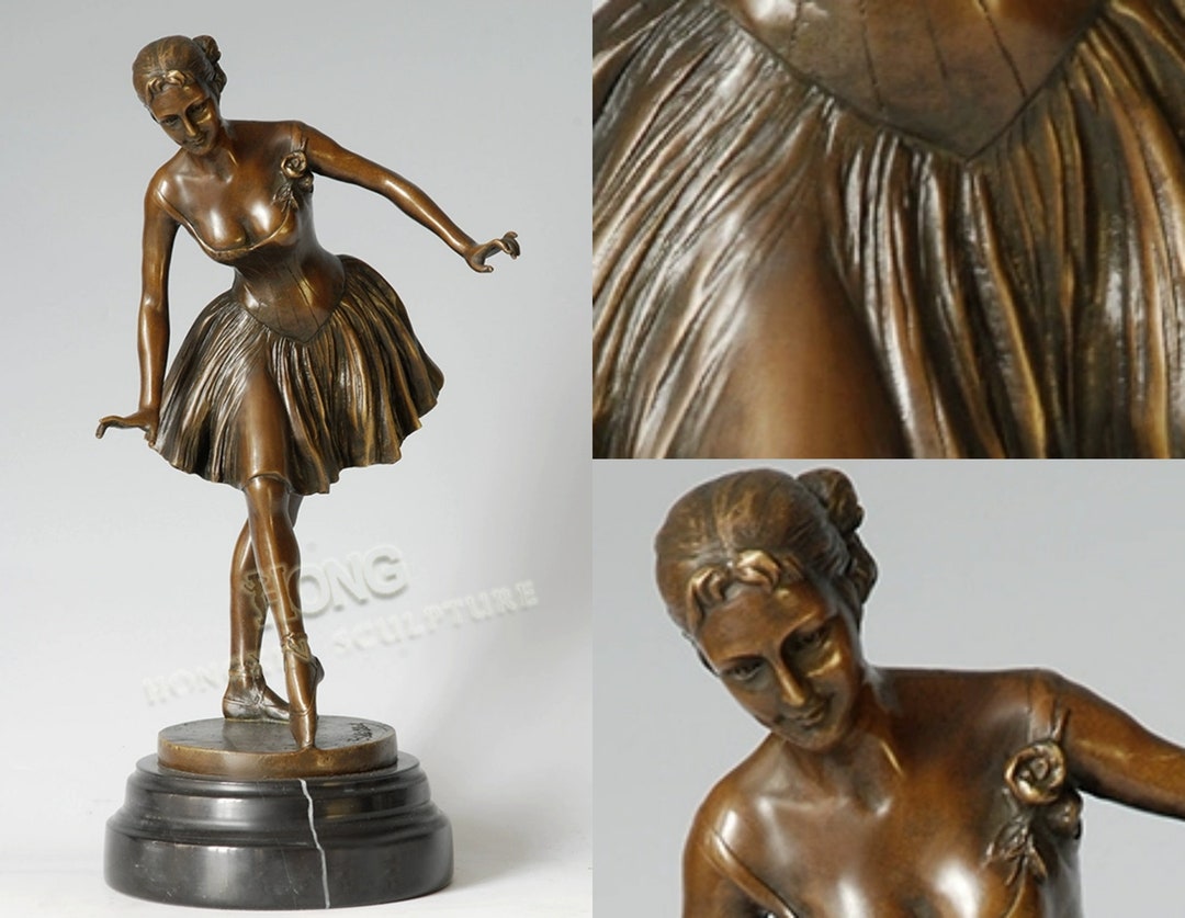 Ballet Bronze Sculpture, Ballet Statues Home Decor,ballet Girl, Ballet Dancer,ballerinas Crafts ...