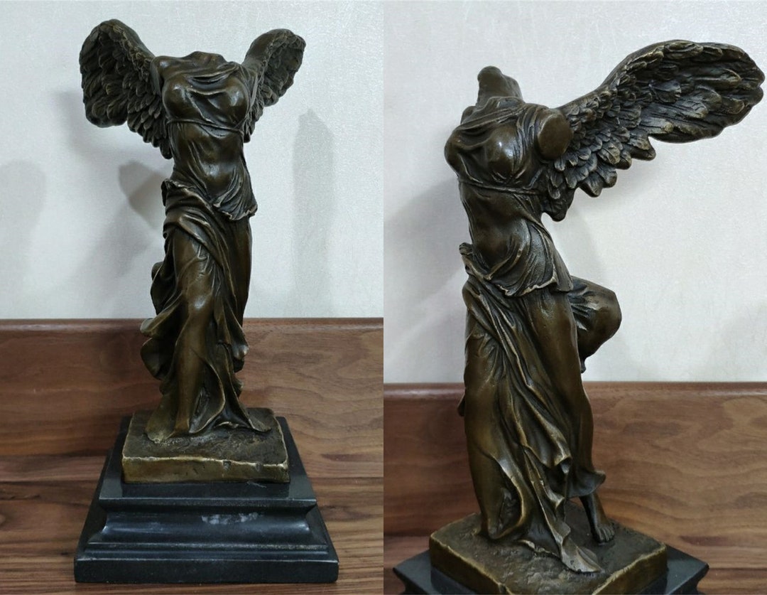 Winged Victory of Samothrace Sculpture Nike of Samothrace Bronze ...