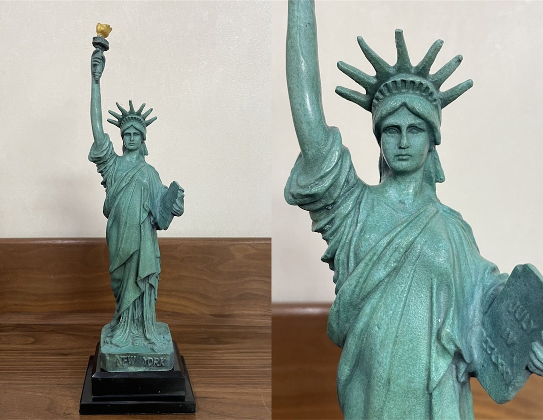 Statue of Liberty Bronze Sculpture,statue of Liberty Home Decor - Etsy