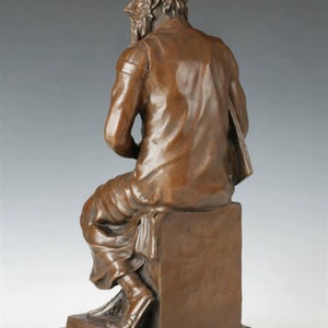 Moses Bronze Sculpture, Moses Statues Home Decor,jewish Leader Moses ...