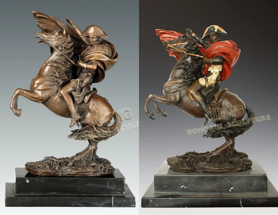 Napoleon Bronze Sculpture, Napoleon Statue Home Decor, Napoleon Crafts ...