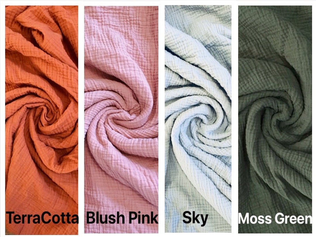 Double Gauze Color Swatches - Etsy