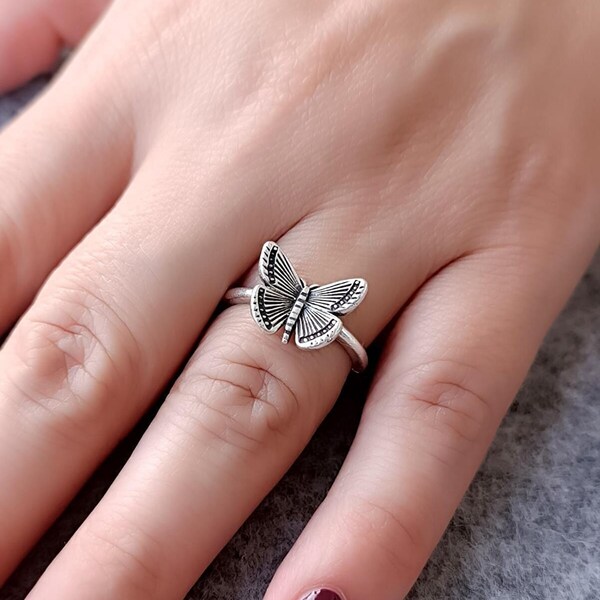 Butterfly Opal Ring - Etsy