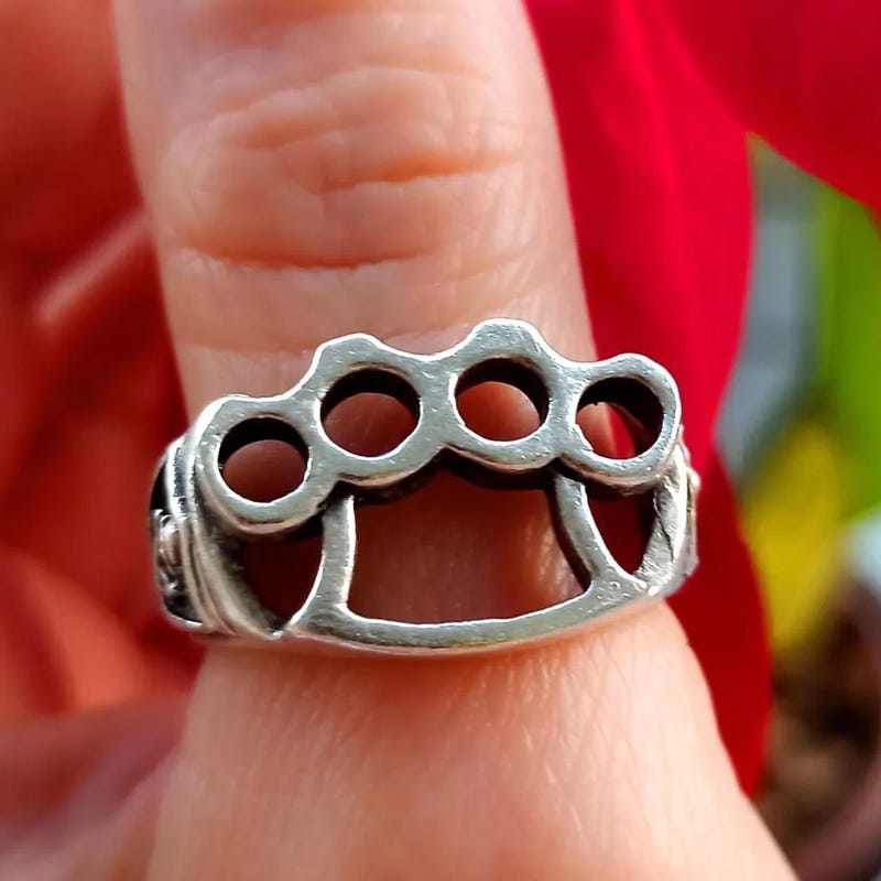 Brass Knuckle Rings - Etsy