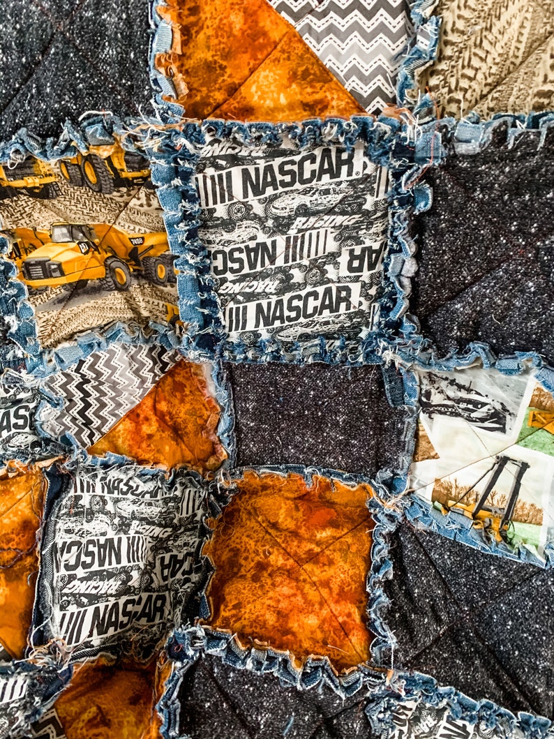 Denim Rag Quilt - Etsy