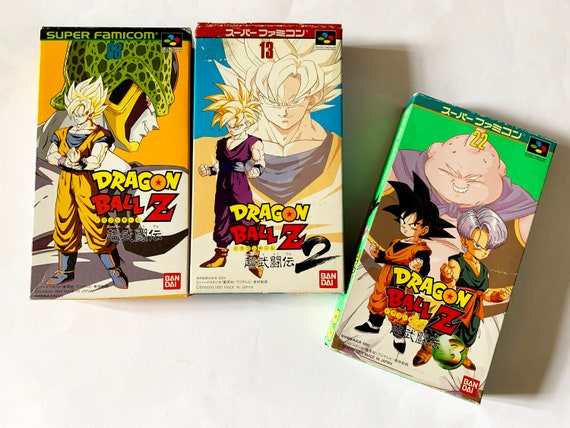 SFC Dragon Ball Z Super Butoden 1 2 3 Set Nintendo Lot of 3 - Etsy