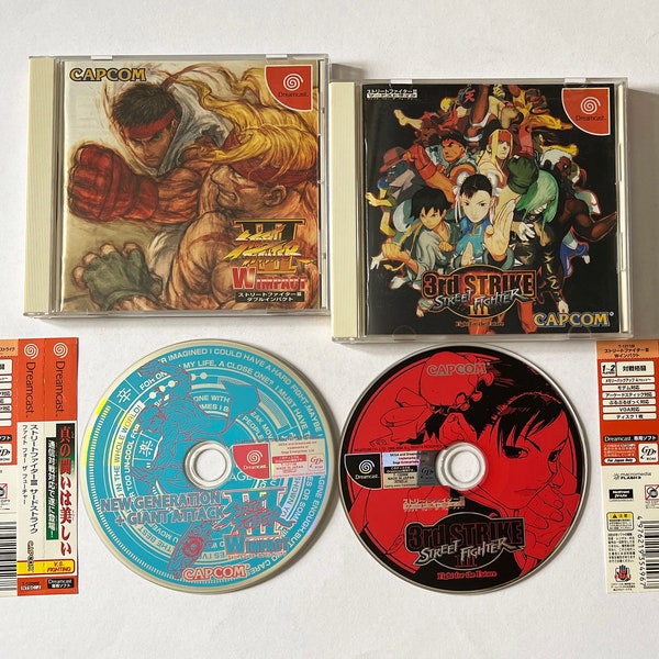 Street Fighter 3rd Strike Reproduction Dreamcast - Etsy
