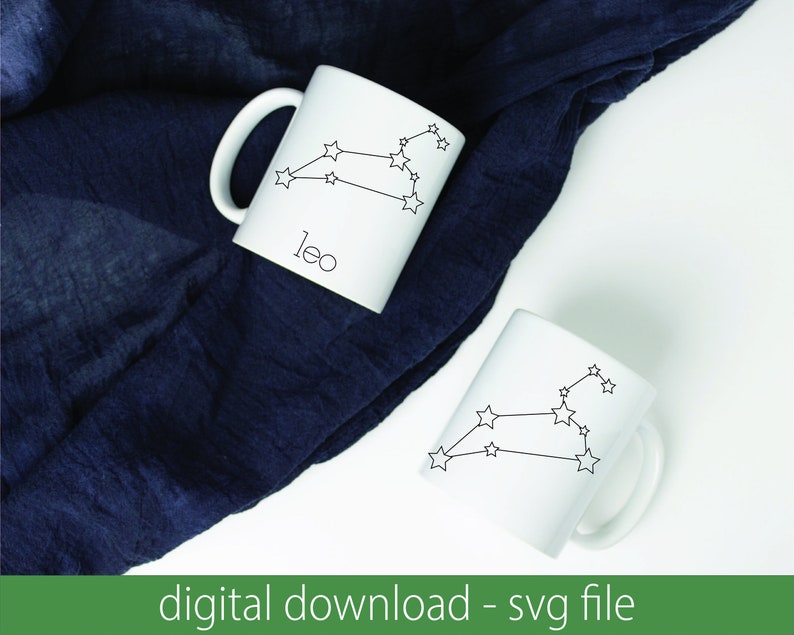 Cricut Leo Cut SVG File Vinyl Cut Cutting Zodiac Vinyl Svg - Etsy