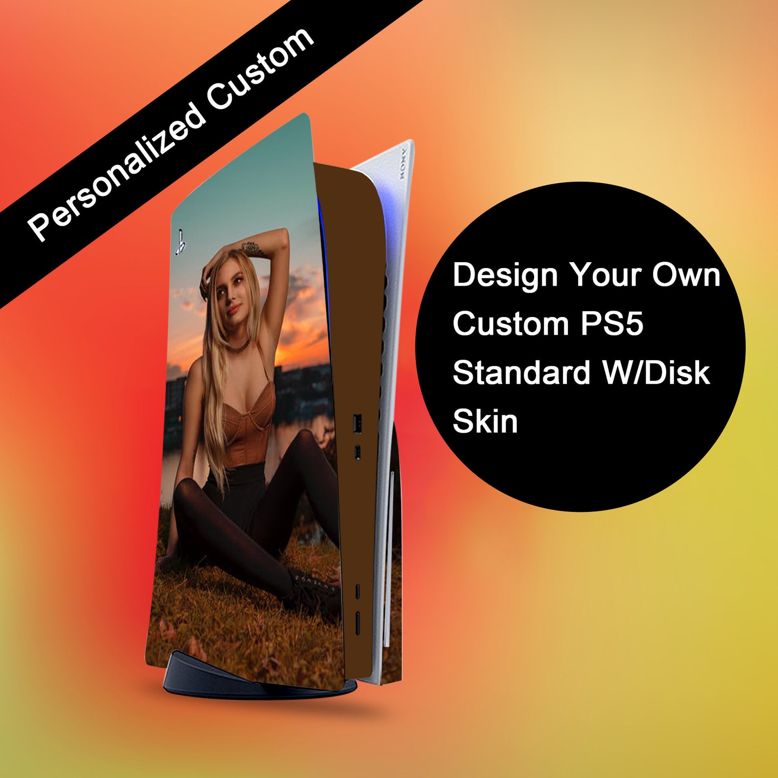 Personalized Your PS5 Console With Your Favorite | Etsy