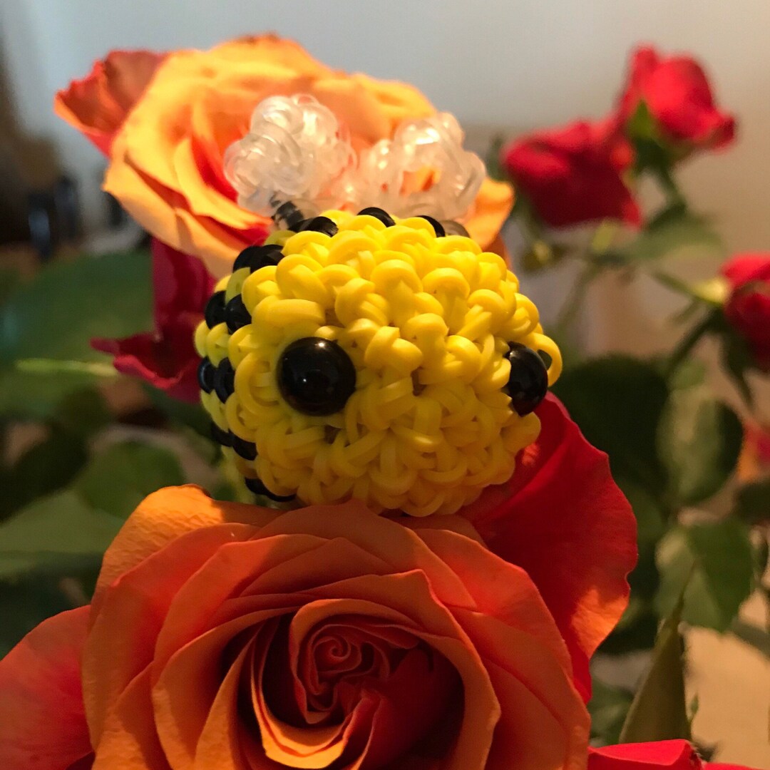 Loomigurumi Bee Spring Cute Adorable Rainbow Loom - Etsy