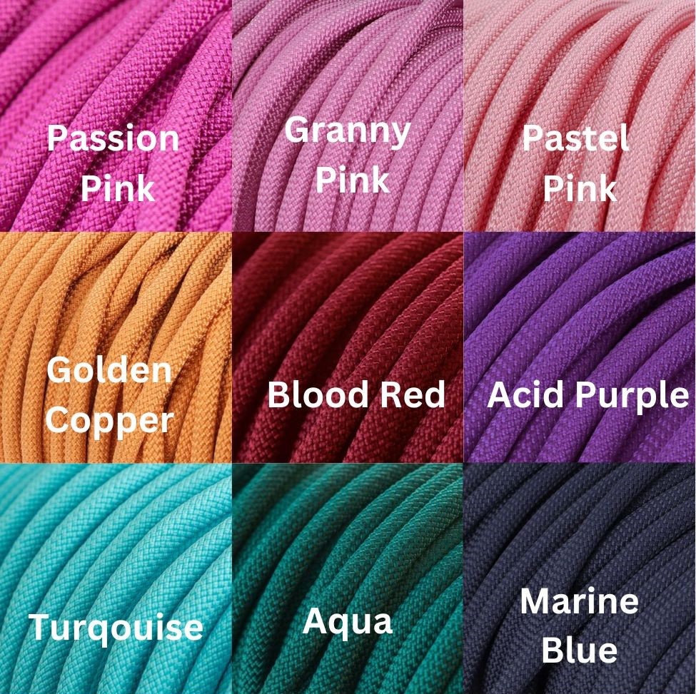 Large ID Tag Rope Collar - Etsy