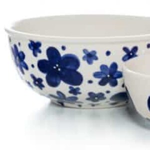 Bowl Blue Print (medium) - Etsy