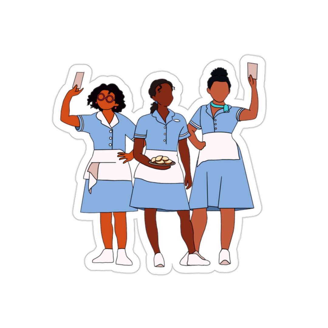 Waitress Heroines Sticker Waitress Broadway Musical Disney Princess ...