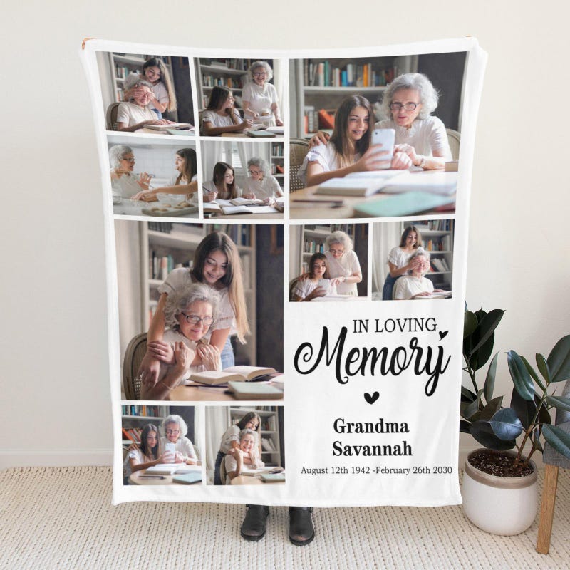 Memory Blanket - Etsy