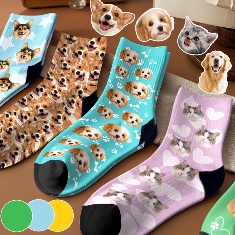 Custom Face Socks - Etsy