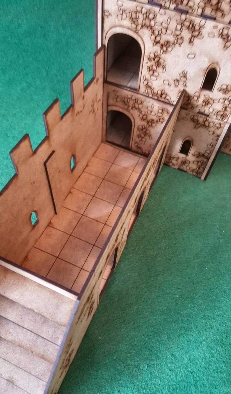 Mdf Terrain Epic Gaming Tower SVG Files for 28mm Miniature Table Top ...