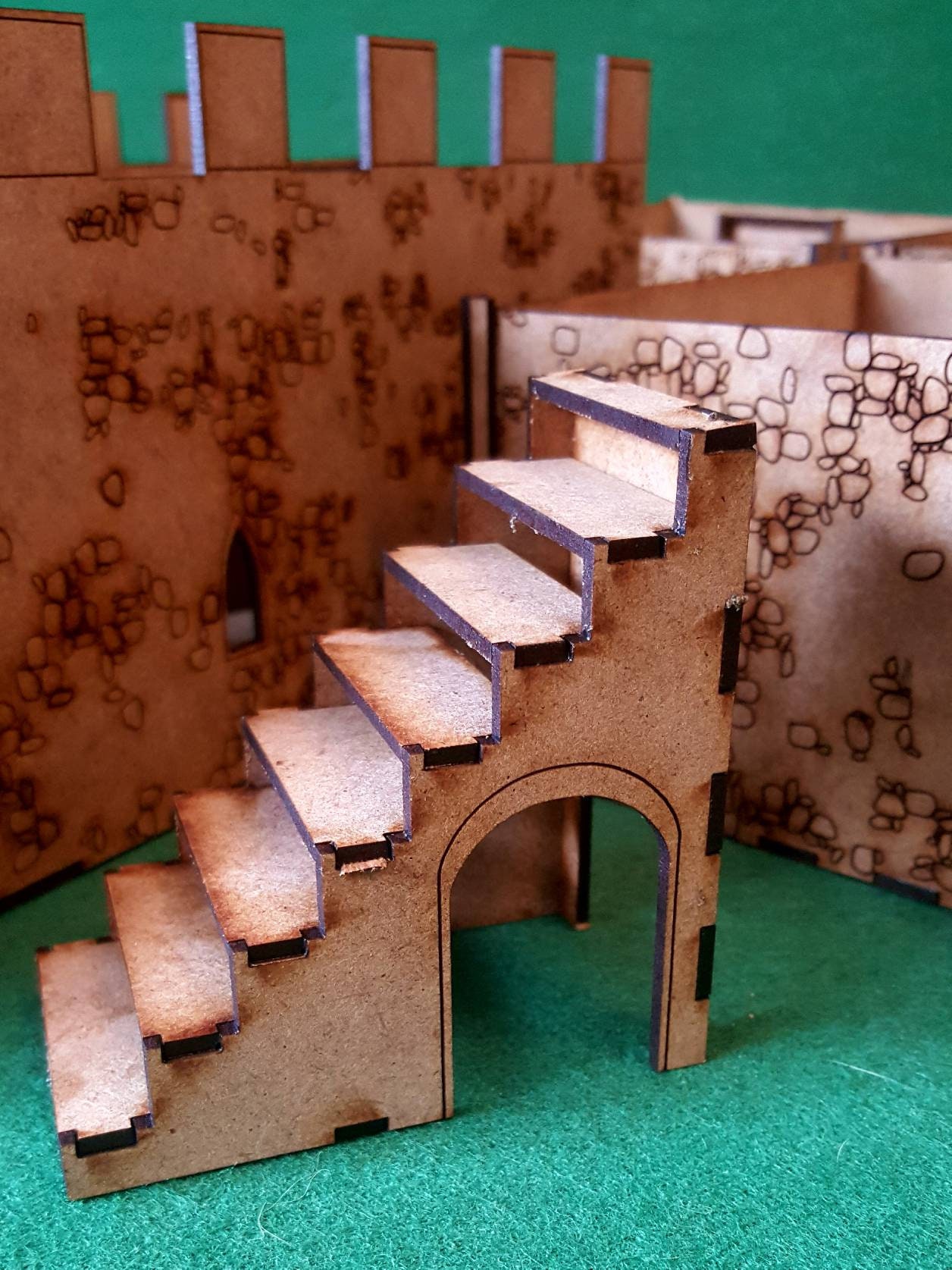 Mdf Terrain Epic Gaming Tower SVG Files for 28mm Miniature Table Top ...