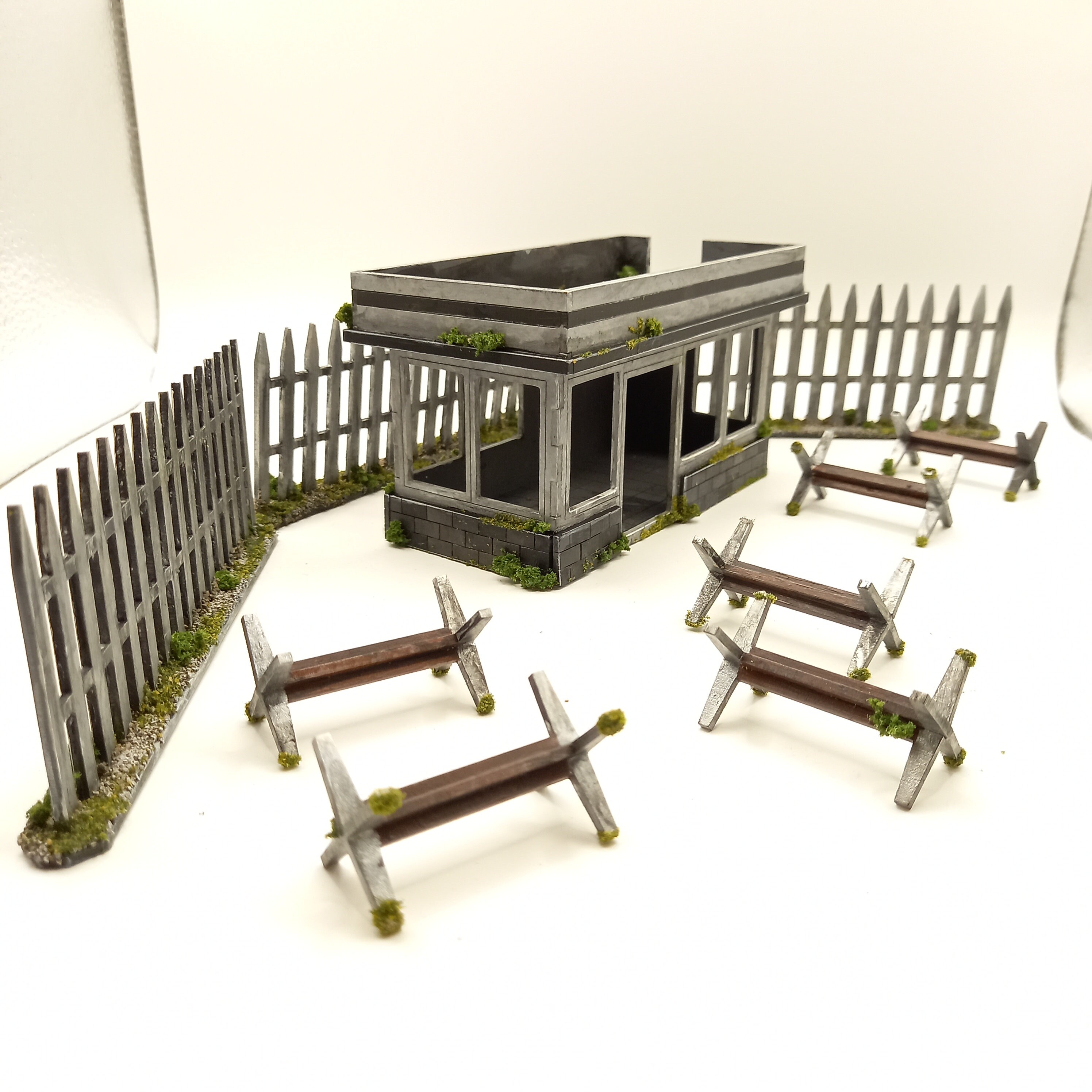 Premium Quality Roadblock Sentry Box SVG Download Kit for Zombie and ...