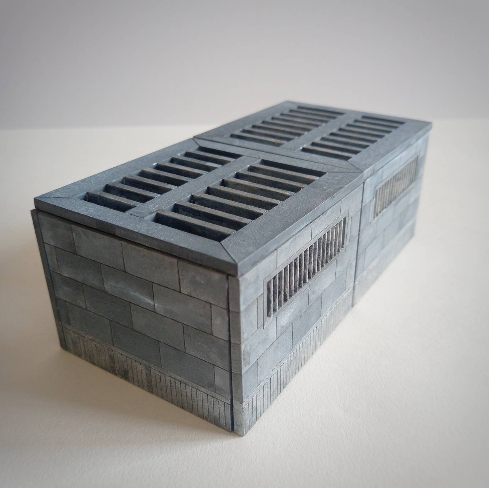 Prison Cell SVG Download for 3mm Material Simple Model for 28mm ...