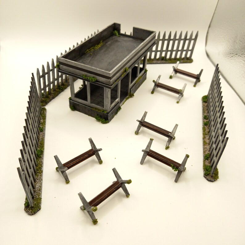 Premium Quality Roadblock Sentry Box SVG Download Kit for Zombie and ...