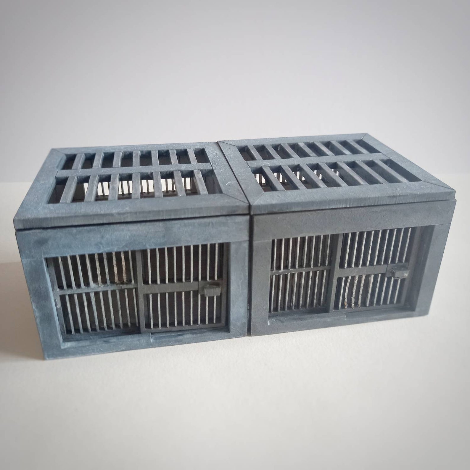 Prison Cell SVG Download for 3mm Material Simple Model for - Etsy