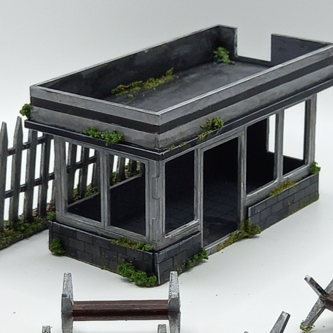 Premium Quality Roadblock Sentry Box SVG Download Kit for Zombie and ...