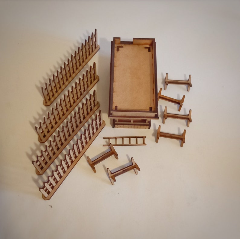 3mm / Sentry Box / Road Block Barricade / Archivos SVG descargables ...