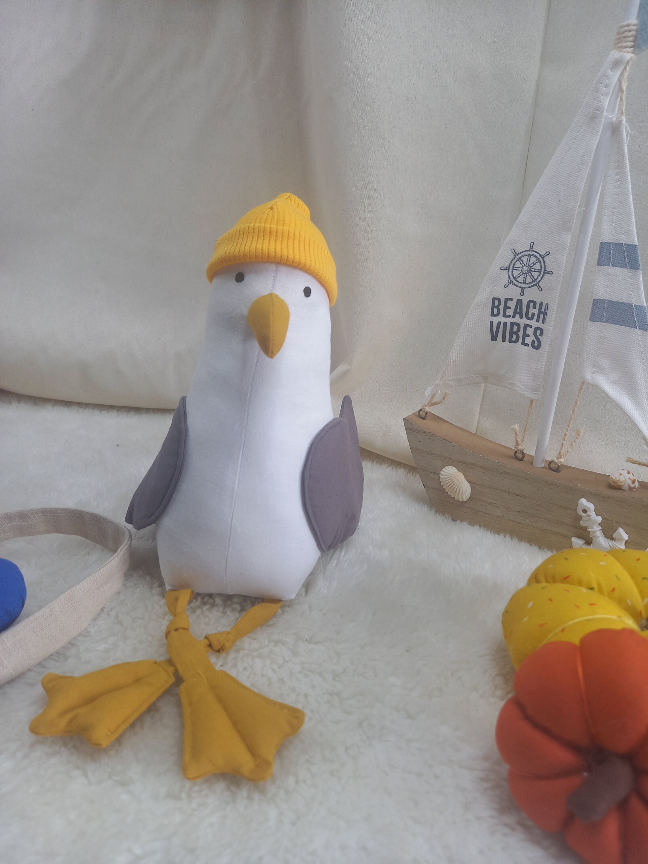 Seagull Seagull With Cap Collector's Item Nautical - Etsy