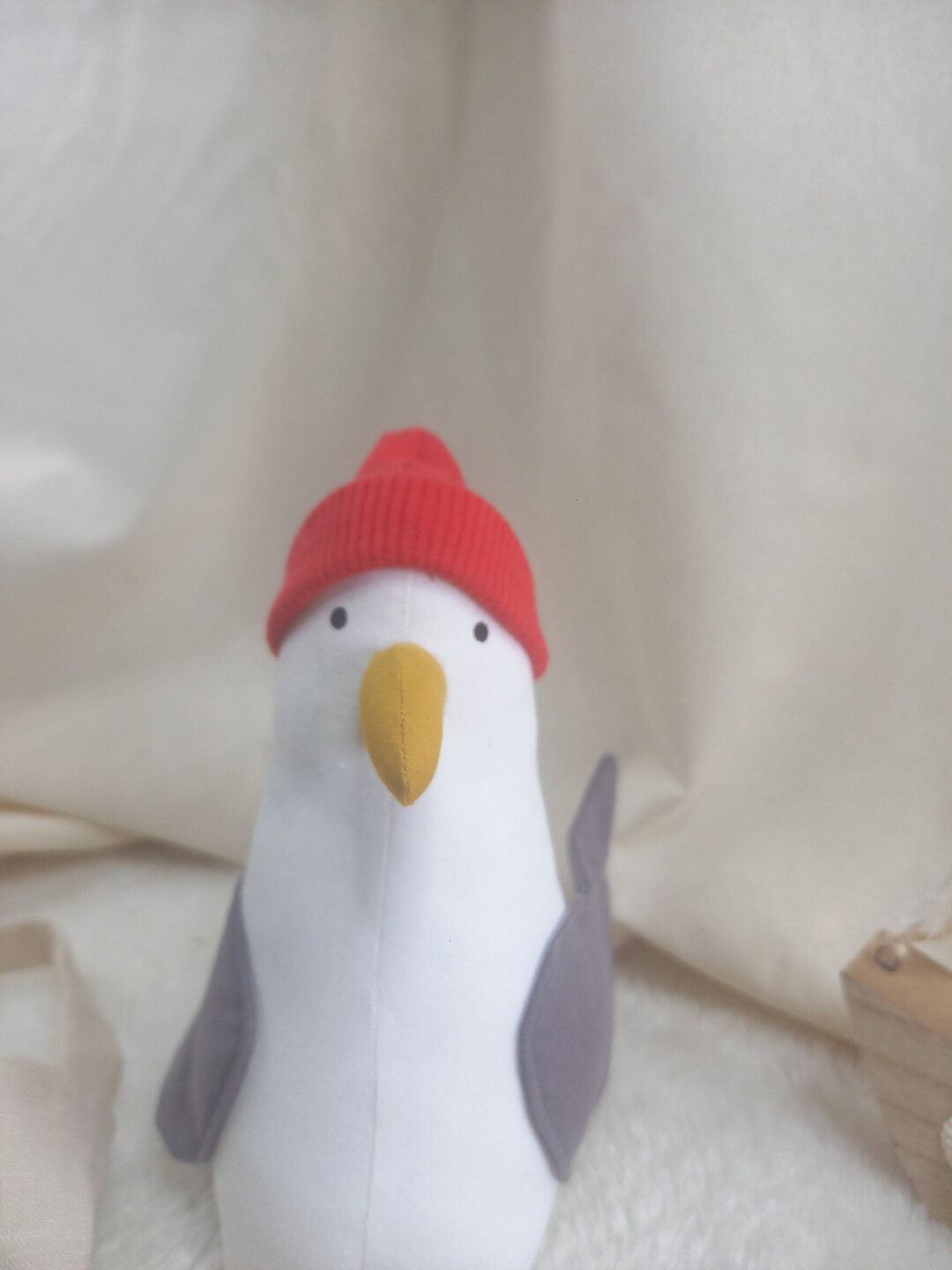 Seagull , Seagull With Cap, Collector's Item, Nautical Decor, North Sea ...