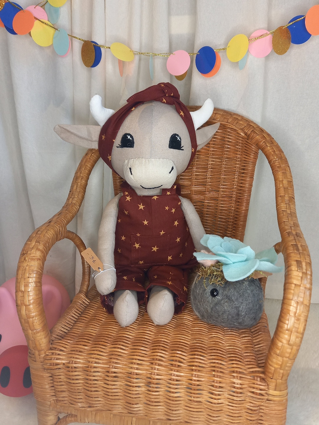 Tilly, Cow, Soft Toy, Plush Toy, Cuddly Toy, Children's Birthday, Gift ...