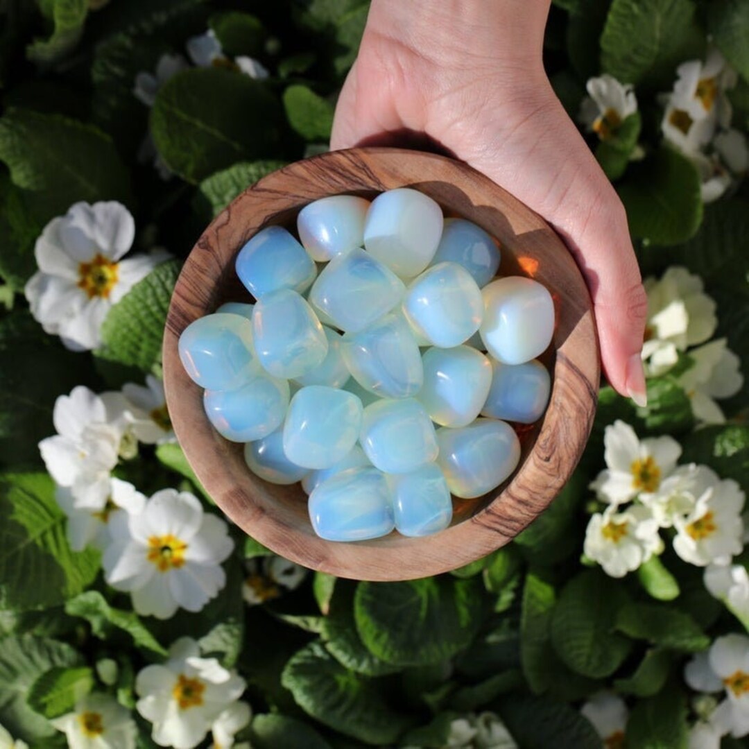 50 Pcs Bulk Opalite Tumbled Stone Opal Tumbled Wholesale - Etsy