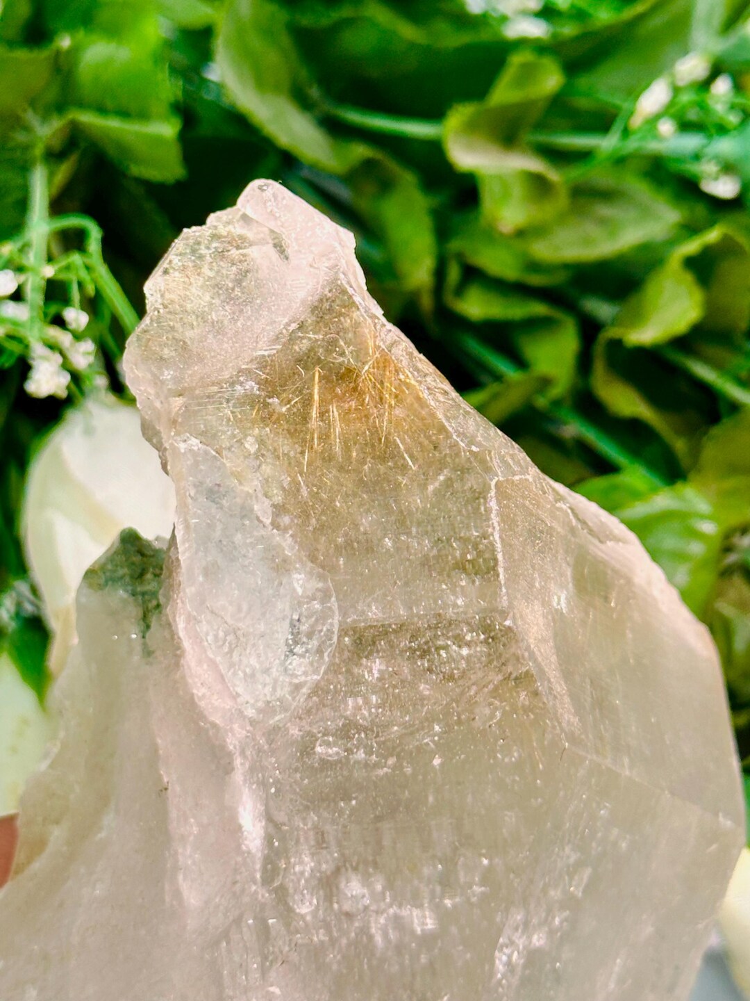 Rarest Himalayan Quartz With Rutile & Chlorite Inclusions, Samadhi ...