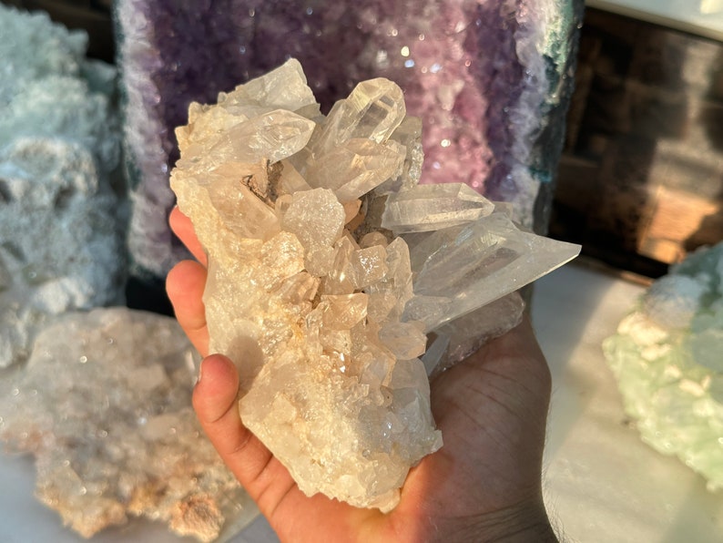Himalayan Quartz Cluster Himalayan Quartz Crystal-collectible Specimen ...