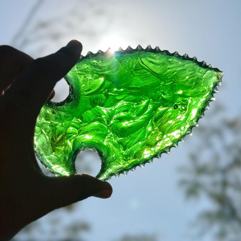 Glass Arrowheads - Etsy