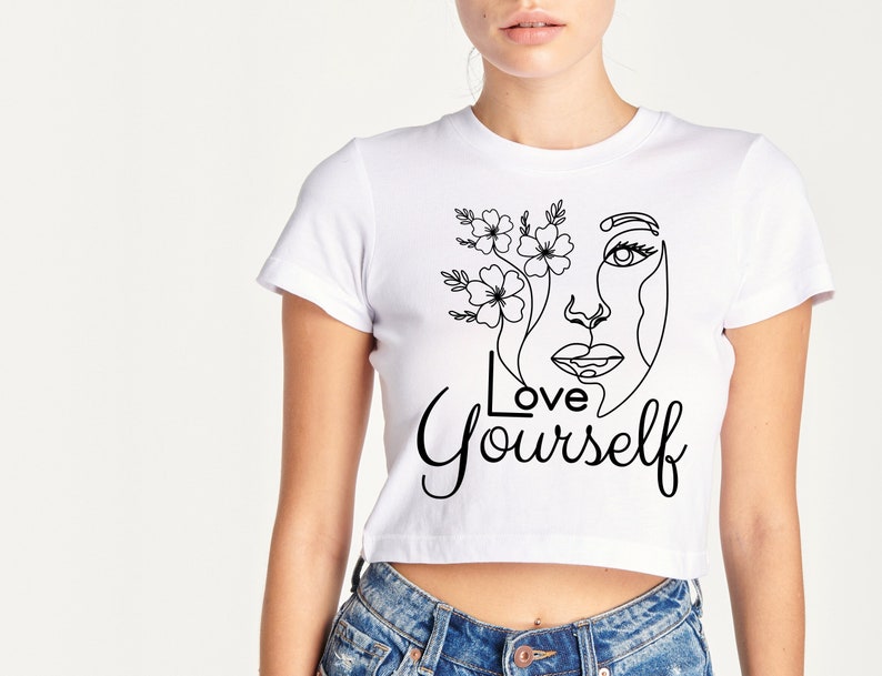 Ámate a ti mismo SVG, amor propio SVG, eres suficiente svg ...