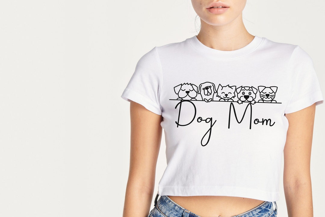 Dog Mom SVG PNG, Dog Mama Svg, Dog Lover T Shirt Design, Cartoon Dogs ...
