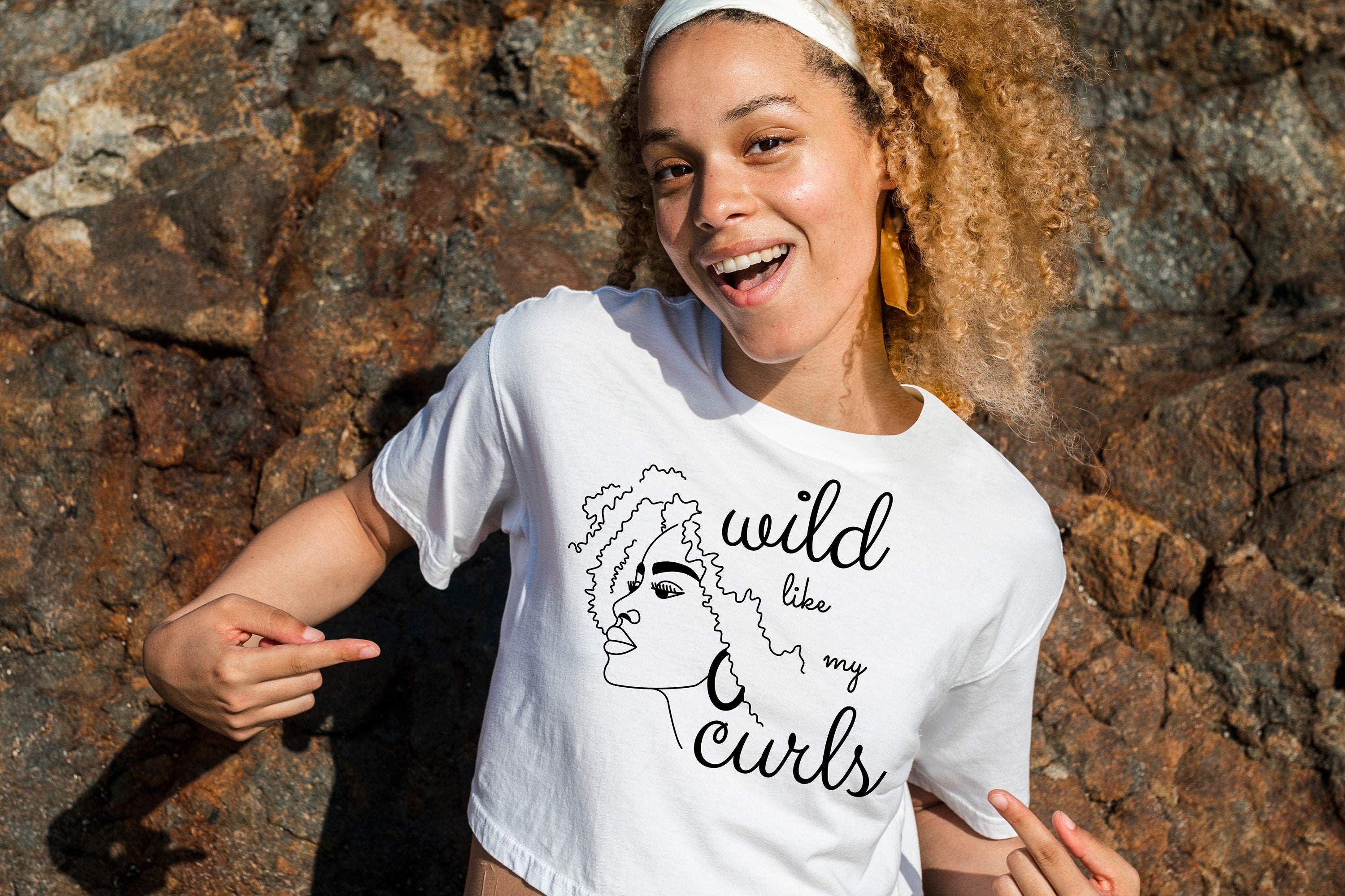 Wild Like My Curls SVG PNG, Curly Hair Girl Svg, Curly Hair Don't Care ...