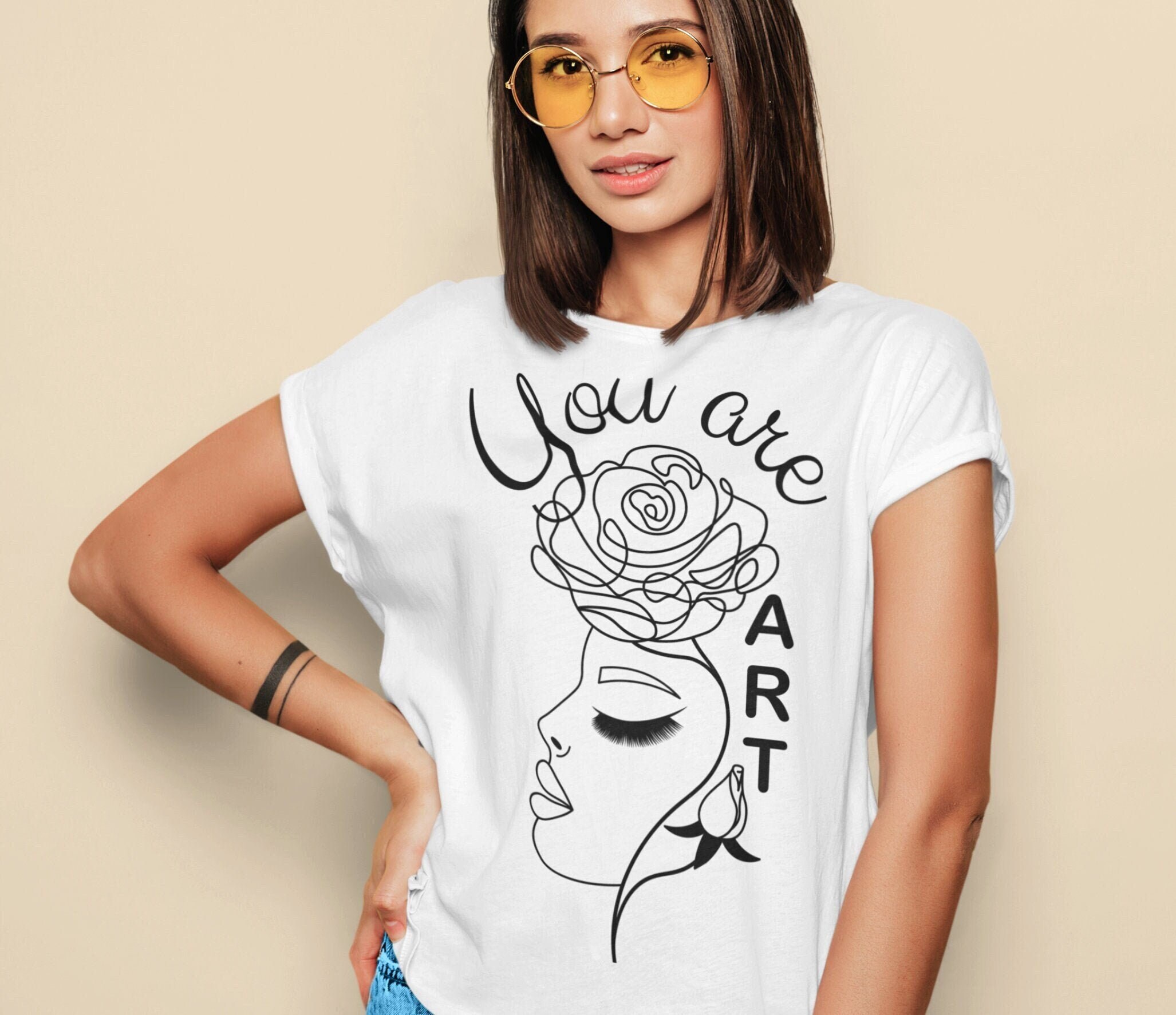 Eres arte SVG, Eres increíble SVG, Girl power Svg, Eres importante Svg ...