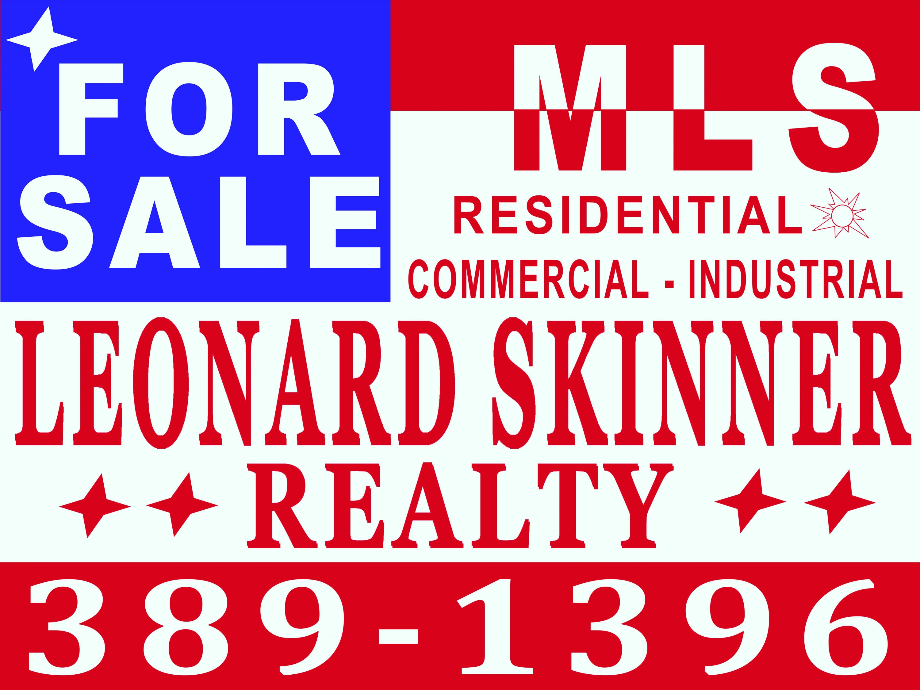 Lynyrd Skynyrd (leonard Skinner Realty) 18"x24" Replica Paper Sign - Etsy