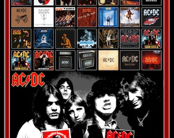 Bon Scott Poster - Etsy