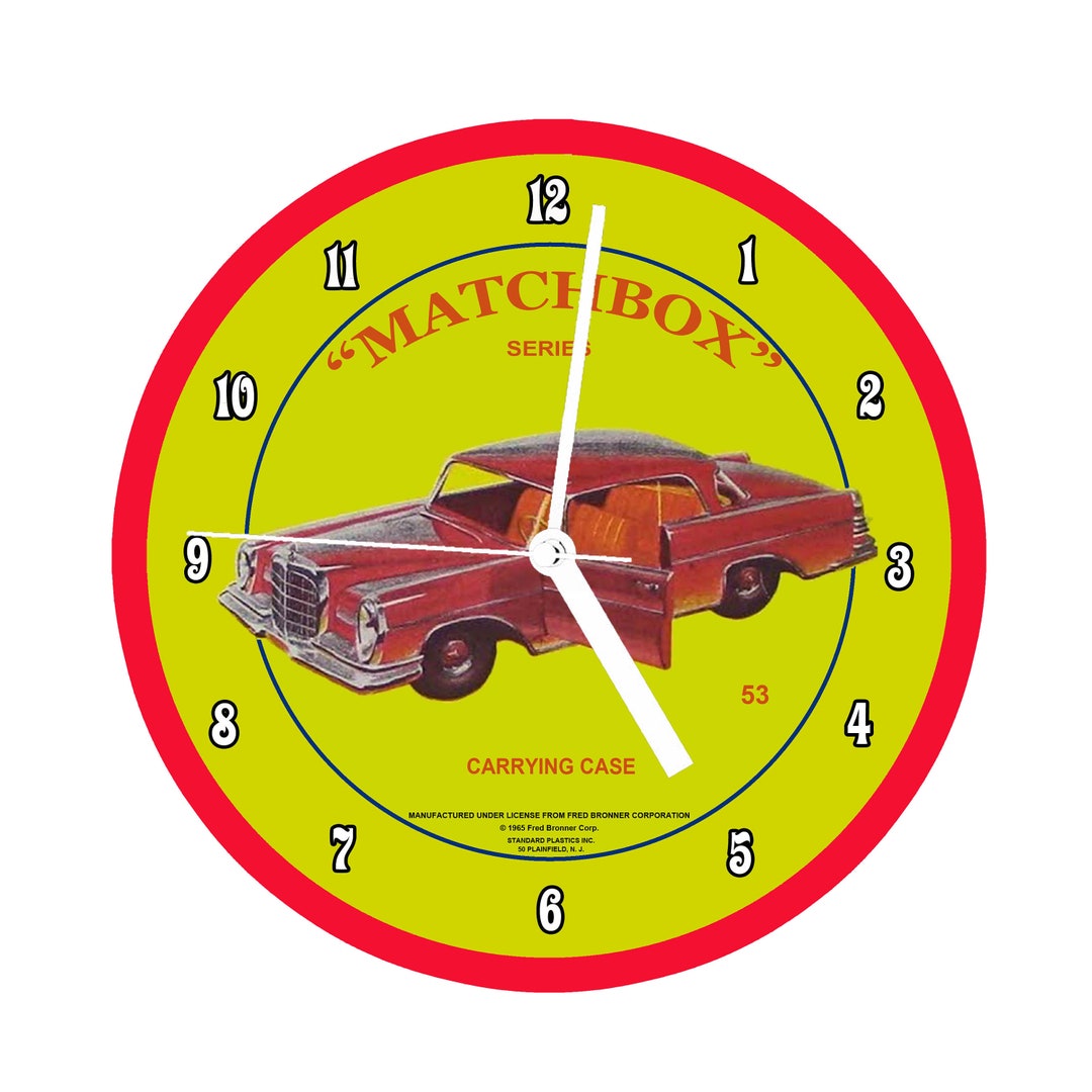 Matchbox Cars 1965 Carrying Case Reproduction 8" Plastic Battery ...