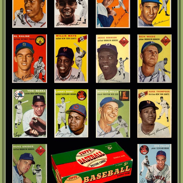 Baseball Cards - Etsy