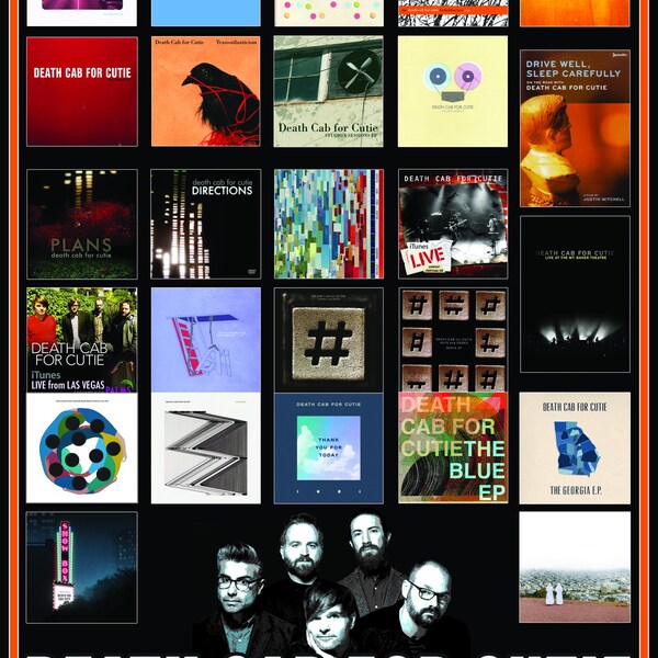 Death Cab for Cutie - Etsy