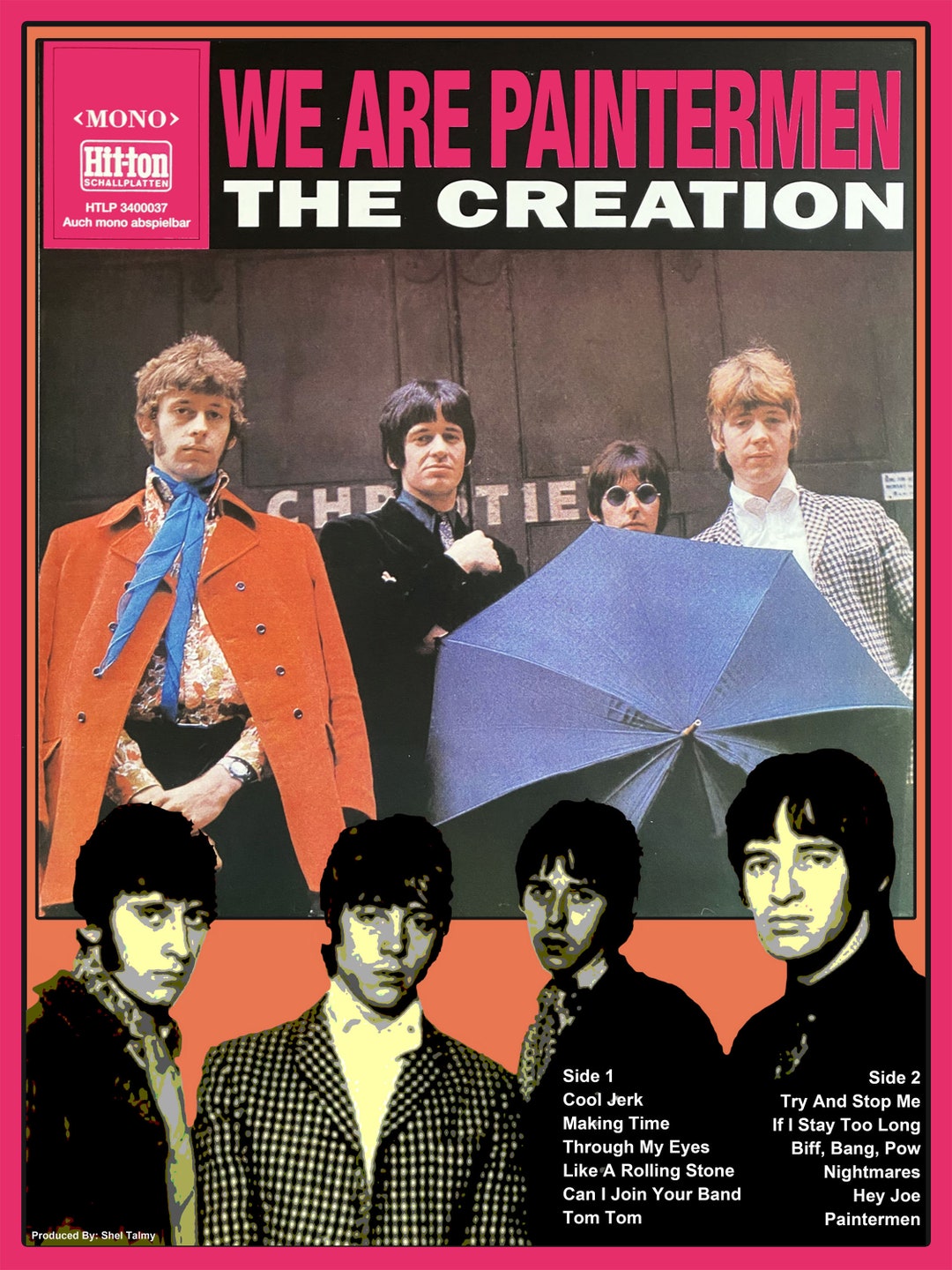 The Creation We Are Paintermen 18"x24" Full Color Promo Poster. Shel ...