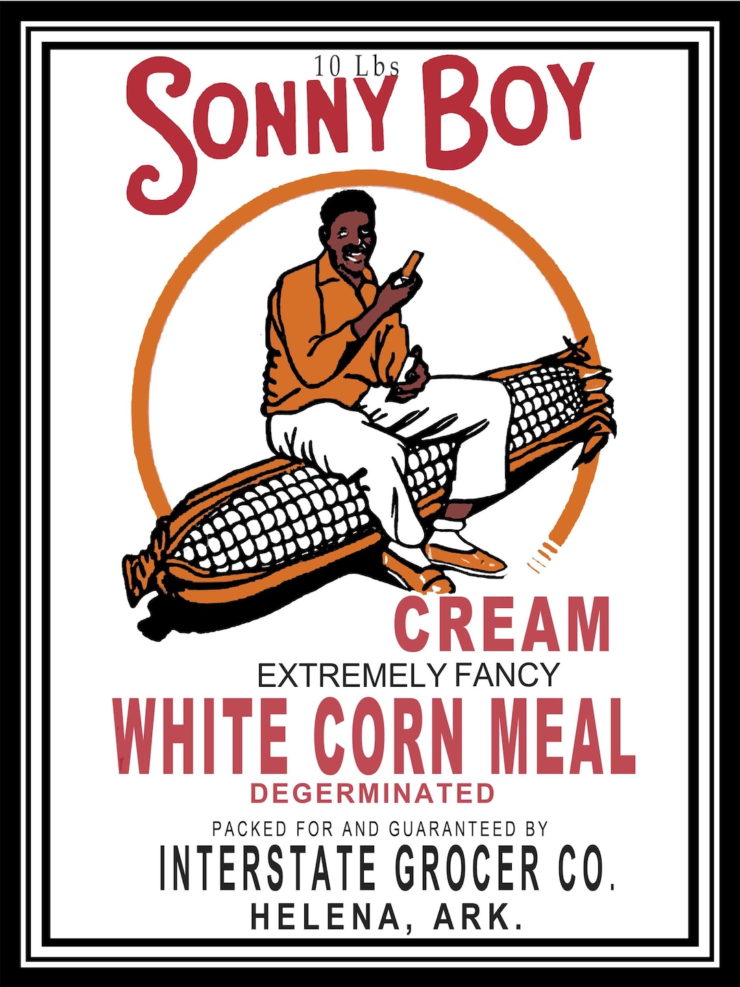Sonny Boy Williamson Sonny Boy Flour 18"x24" Poster. King Biscuit Time ...