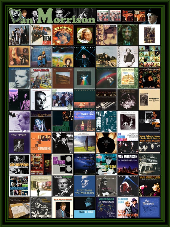 Van Morrison LP Cover Poster - Etsy