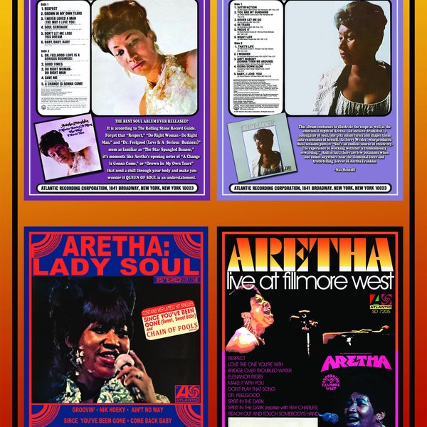 Aretha Poster - Etsy