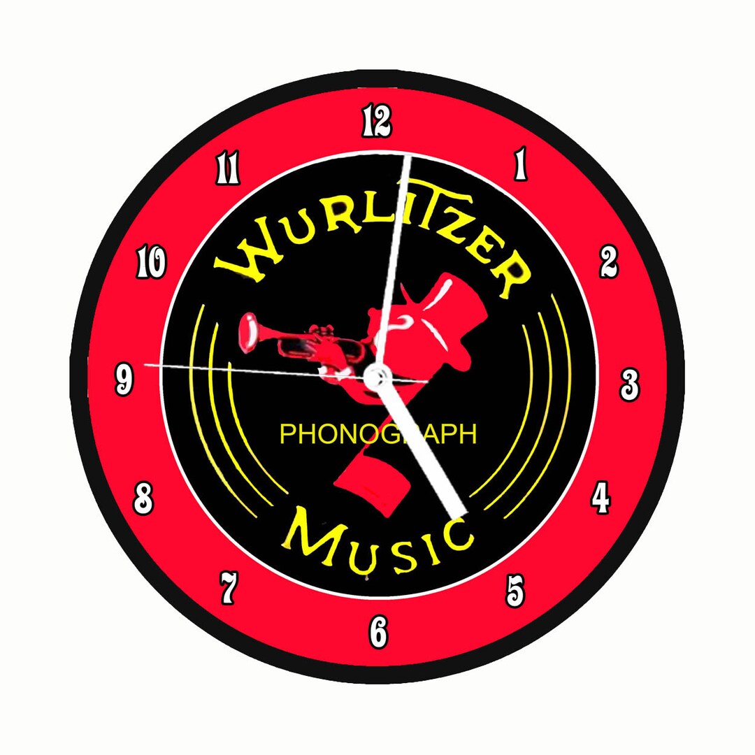 Wurlitzer Juke Box Phonograph 8" Plastic Battery Operated Custom Made ...